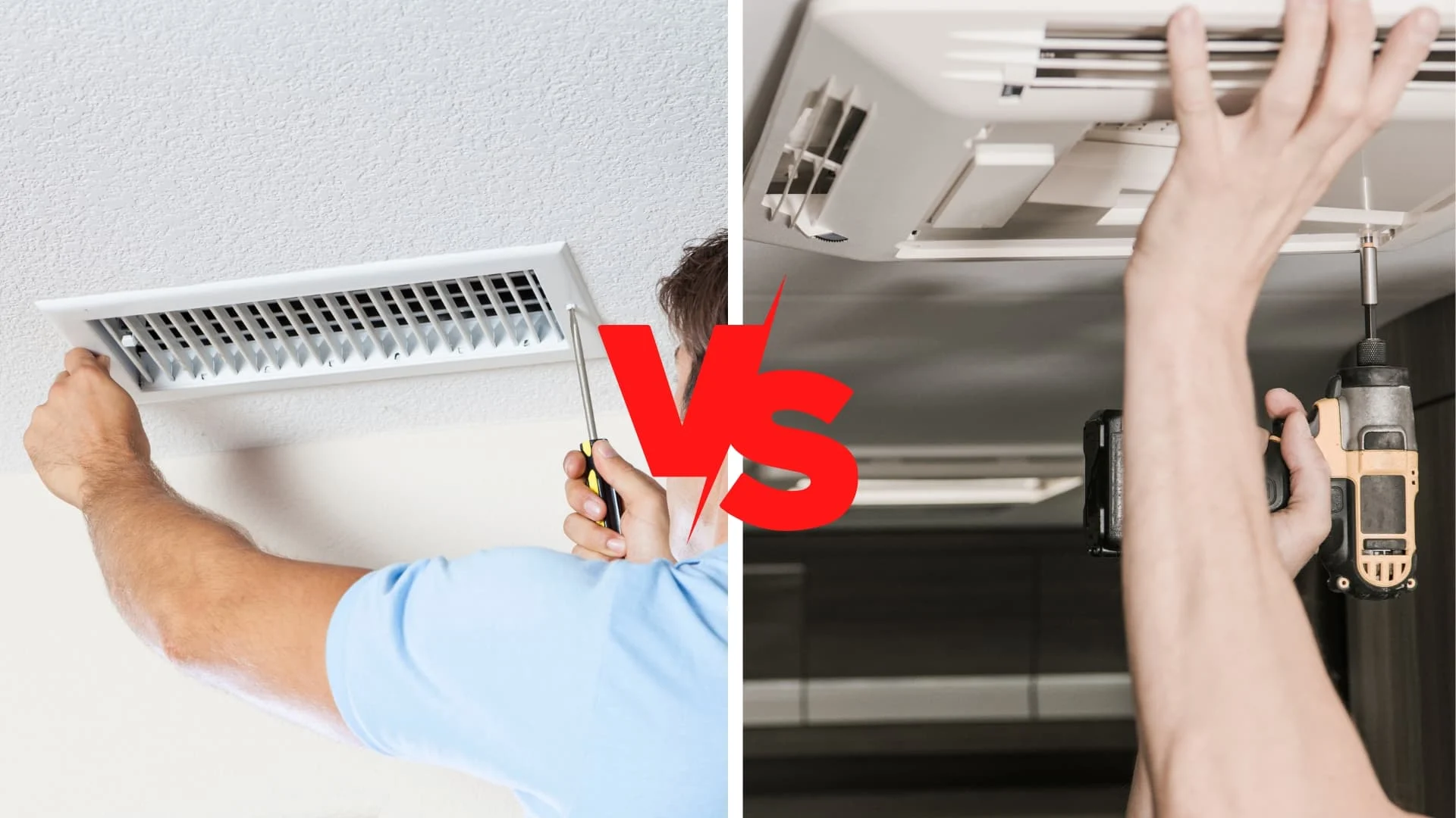 How to Compare Ducted vs Ductless AC Installation